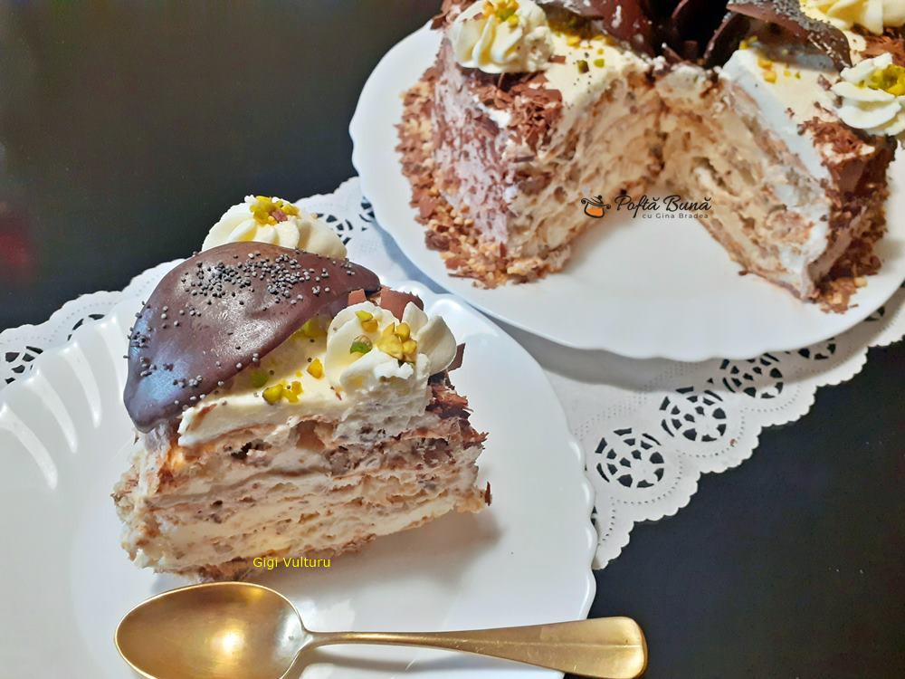 Tort cu caramel reteta pas cu pas - Retete cu Gina Bradea