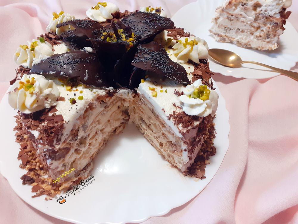 Tort cu caramel reteta pas cu pas - Retete cu Gina Bradea