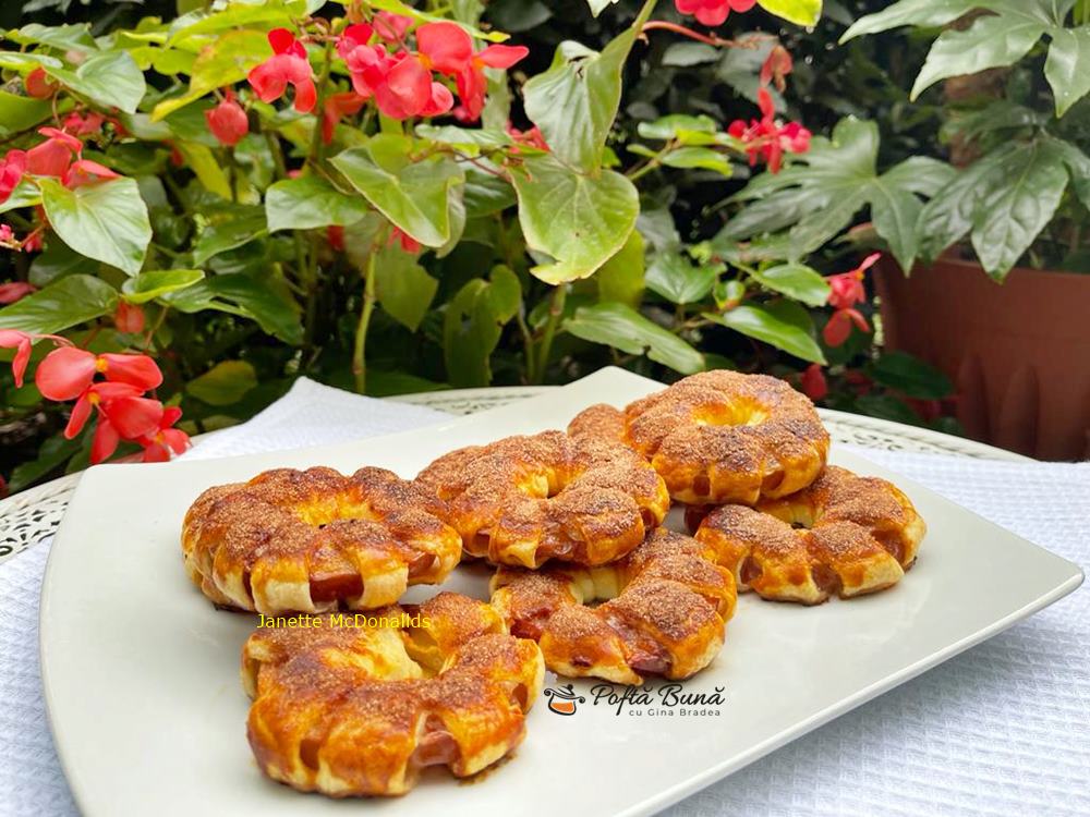 Rotite din mere imbracate in foietaj - Retete cu Gina Bradea