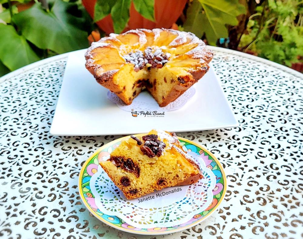 Chec cu stafide si mere - Retete cu Gina Bradea