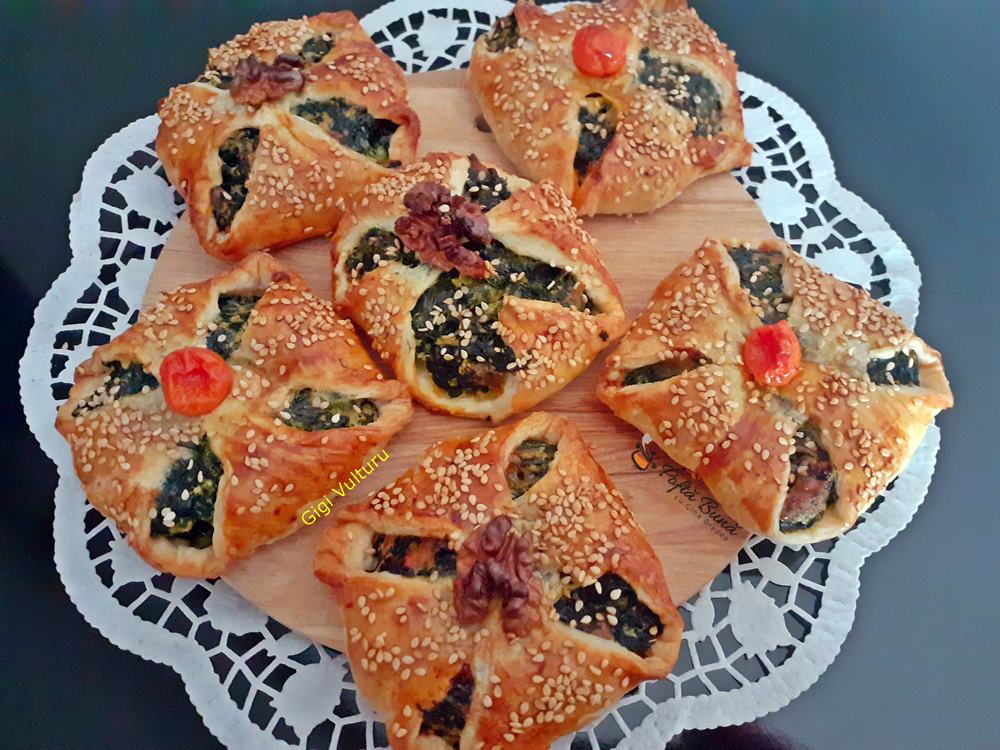 Pachetele cu spanac reteta simpla - Retete cu Gina Bradea