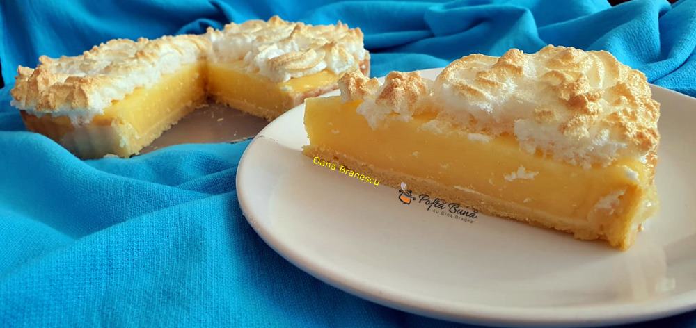 Tarta cu lamaie si bezea - Retete cu Gina Bradea