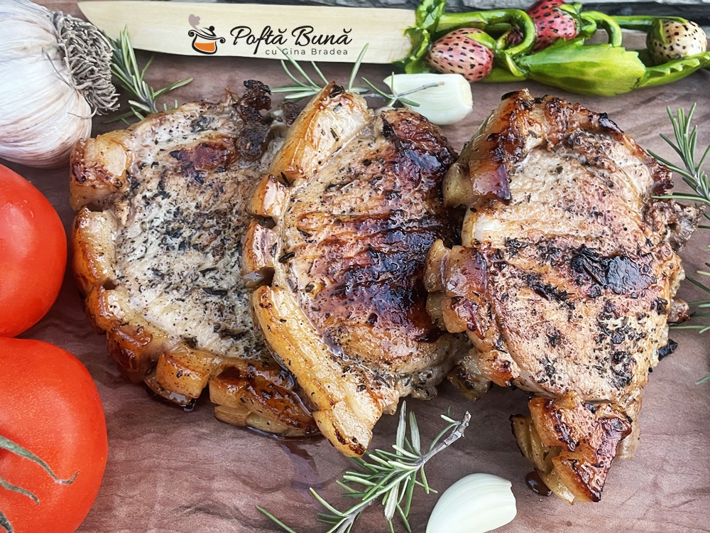 Cotlet de porc la tigaie reteta de friptura frageda - Gina Bradea