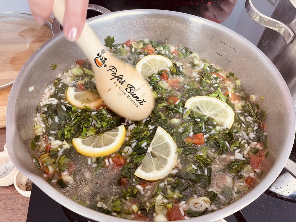 Spanac cu orez reteta de post - Retete cu Gina Bradea