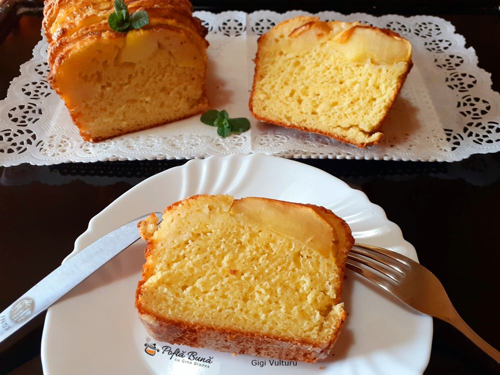 Chec cu mere si iaurt - Retete cu Gina Bradea