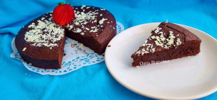 Prajitura brownie reteta simpla - Retete cu Gina Bradea
