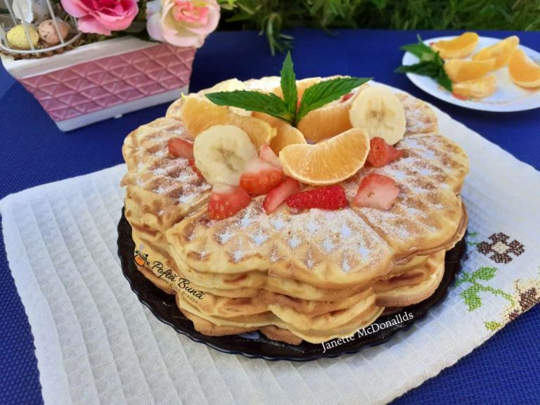 Gofre reteta simpla de vafe - Retete cu Gina Bradea
