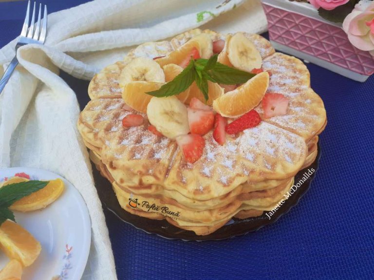 Gofre reteta simpla de vafe - Retete cu Gina Bradea