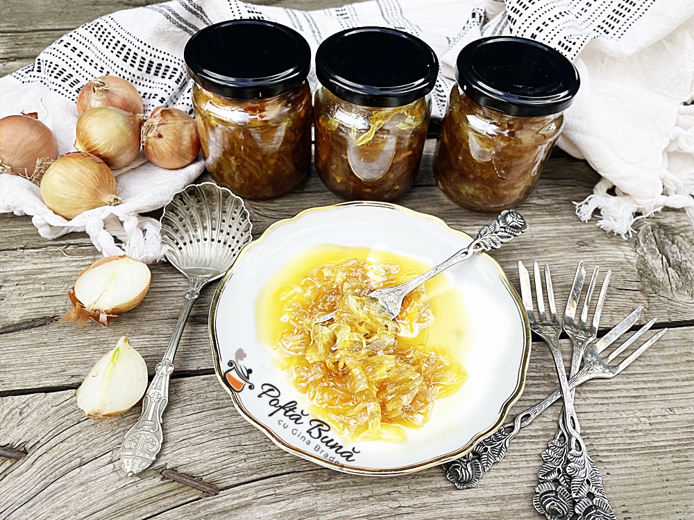 Dulceata de ceapa rosie sau alba - Retete cu Gina Bradea