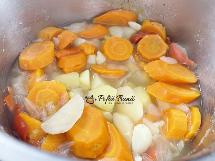 Supa crema de legume coapte sau fierte - Gina Bradea