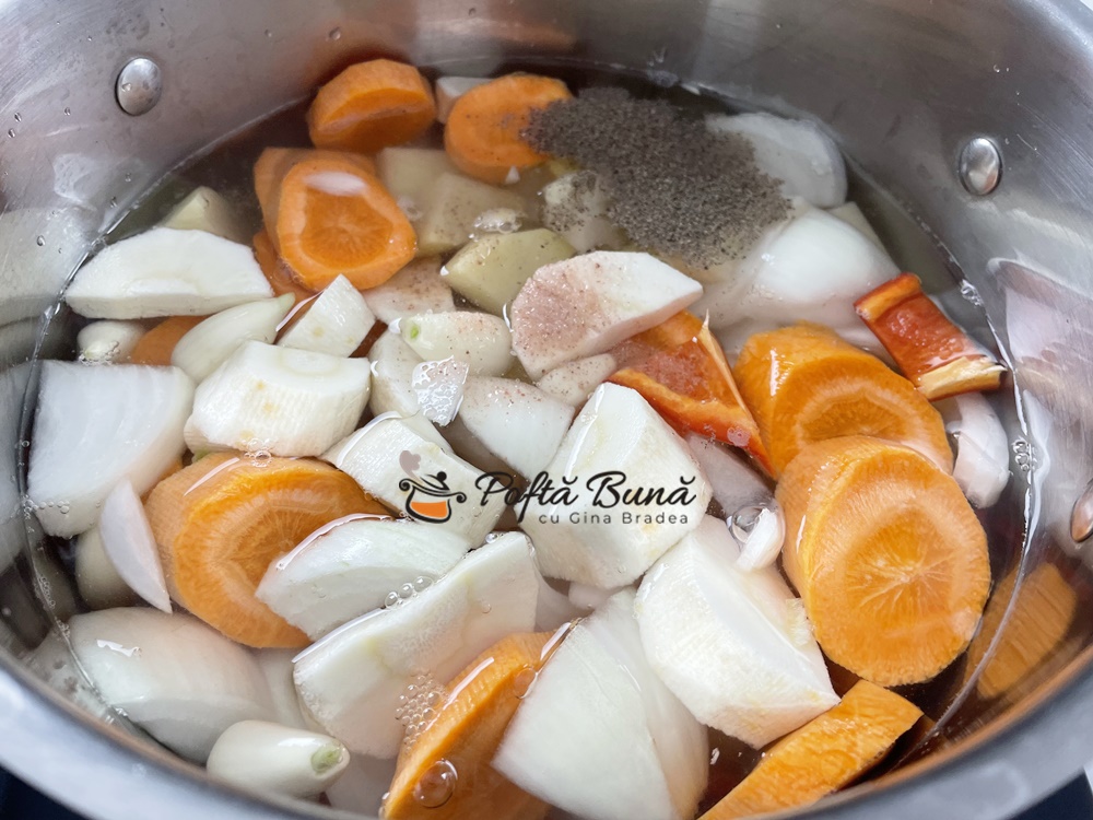 Supa crema de legume coapte sau fierte - Gina Bradea