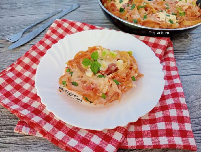 Cuiburi din tagliatelle - Retete Culinare cu Gina Bradea