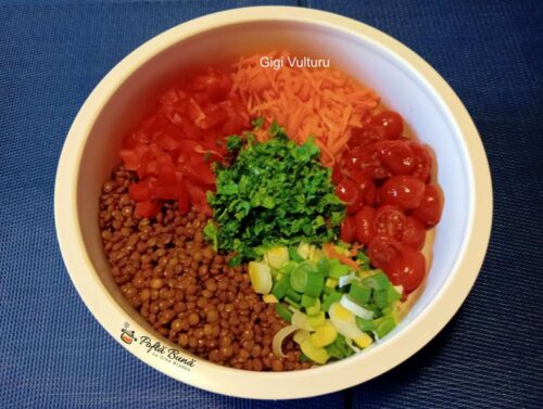 Salata de linte reteta simpla - Retete Culinare cu Gina Bradea
