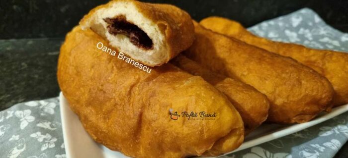 Langosi cu branza sau ciocolata - Retete Culinare cu Gina Bradea