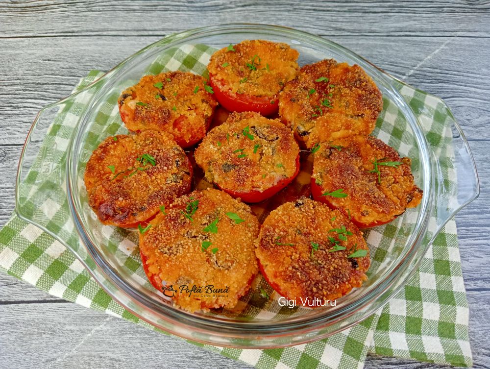 Rosii umplute la cuptor - Retete cu Gina Bradea