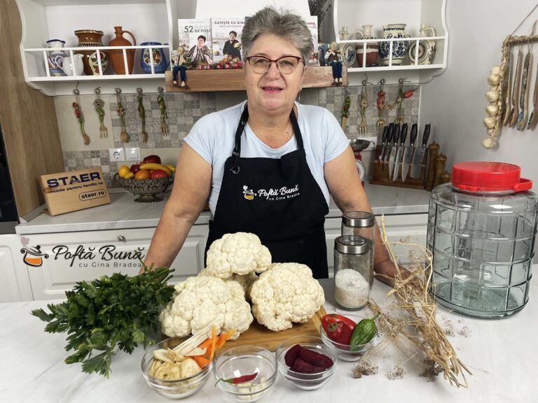 Conopida murata in saramura - Retete cu Gina Bradea