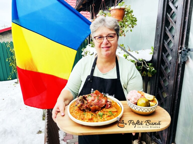 Fasole cu ciolan afumat, la ceaun - Retete cu Gina Bradea