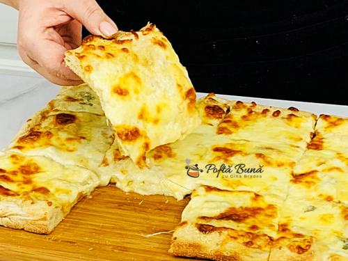 Pizza quattro formaggi – Rețete cu Gina Bradea