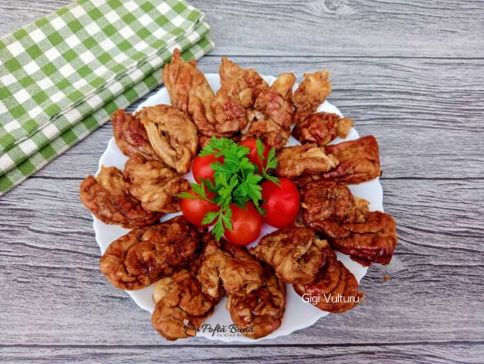 Creier pane de porc sau vita reteta clasica - Gina Bradea