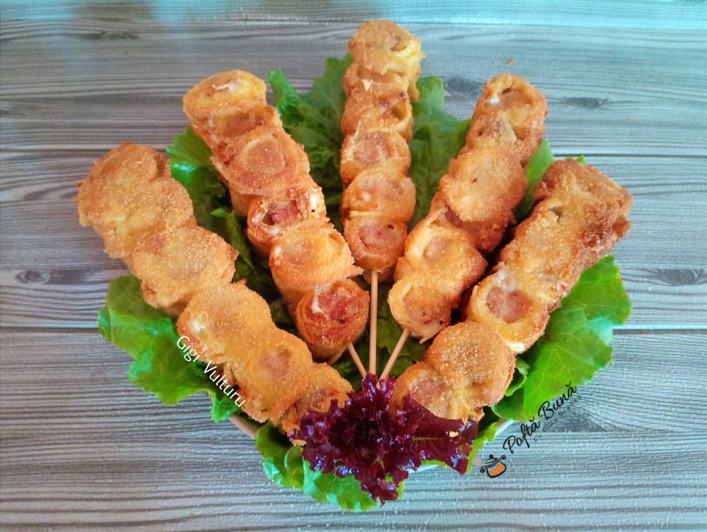 Frigarui pane din lipii si carnati - Retete cu Gina Bradea