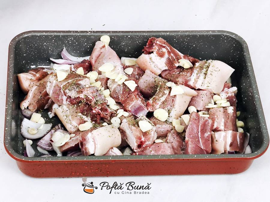 Friptura de porc reteta taraneasca - Retete cu Gina Bradea